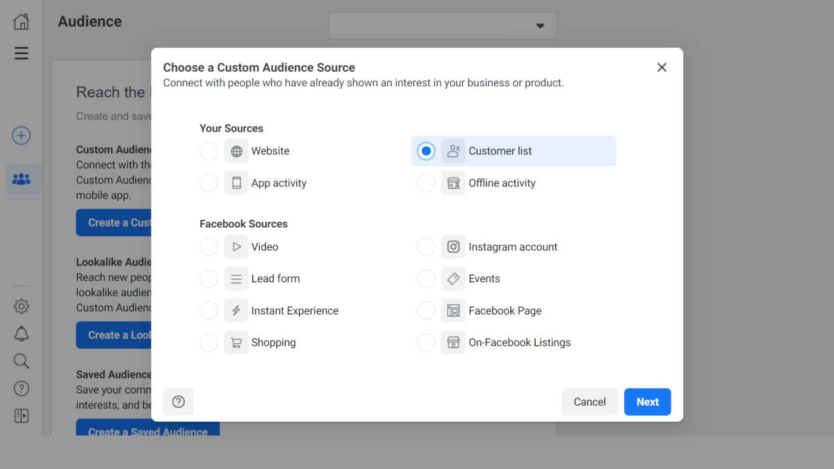 How to Use Facebook Custom Advertising Audiences - Datazapp